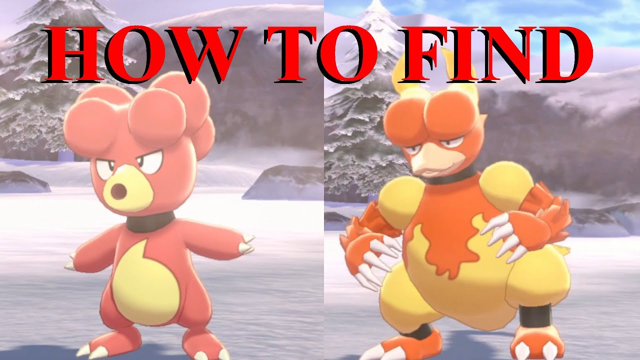How To Find Magby And Magmar In Pokemon Sword & Shield - YouTube