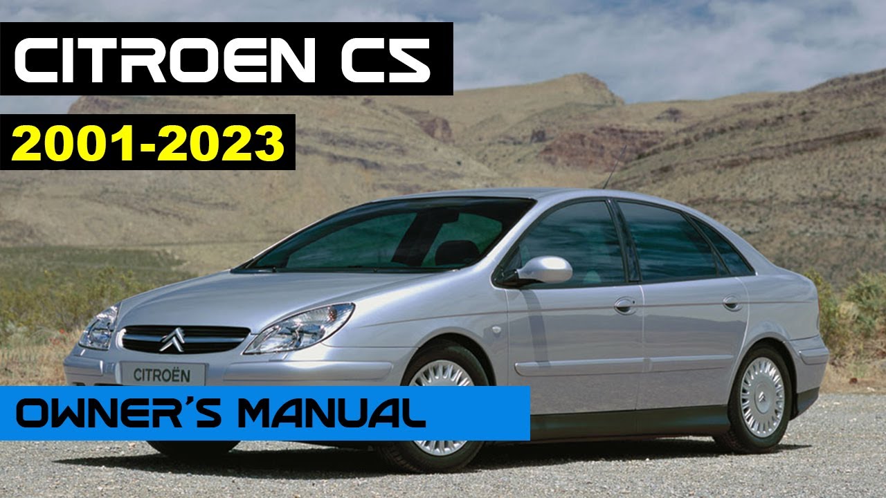 CITROEN C5 (2001-2023) Owner's Manual - How to DOWNLOAD the PDF in ...