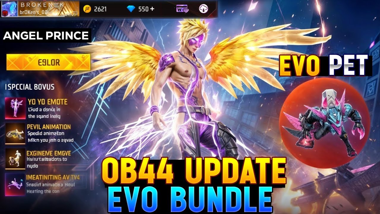 NEXT EVO BUNDLE FULL REVIEW 🤯🔥| OB44 UPDATE NEW EVO BUNDLE | FREE FIRE ...