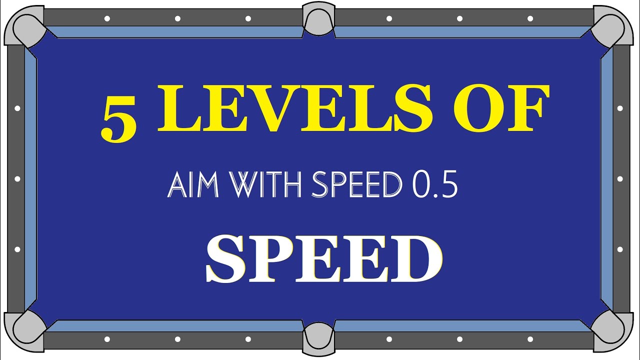 5 Levels of Speed (AWS 0.5) - YouTube