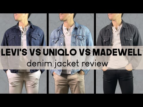 Levi's vs Uniqlo vs Madewell - Denim Jacket Review