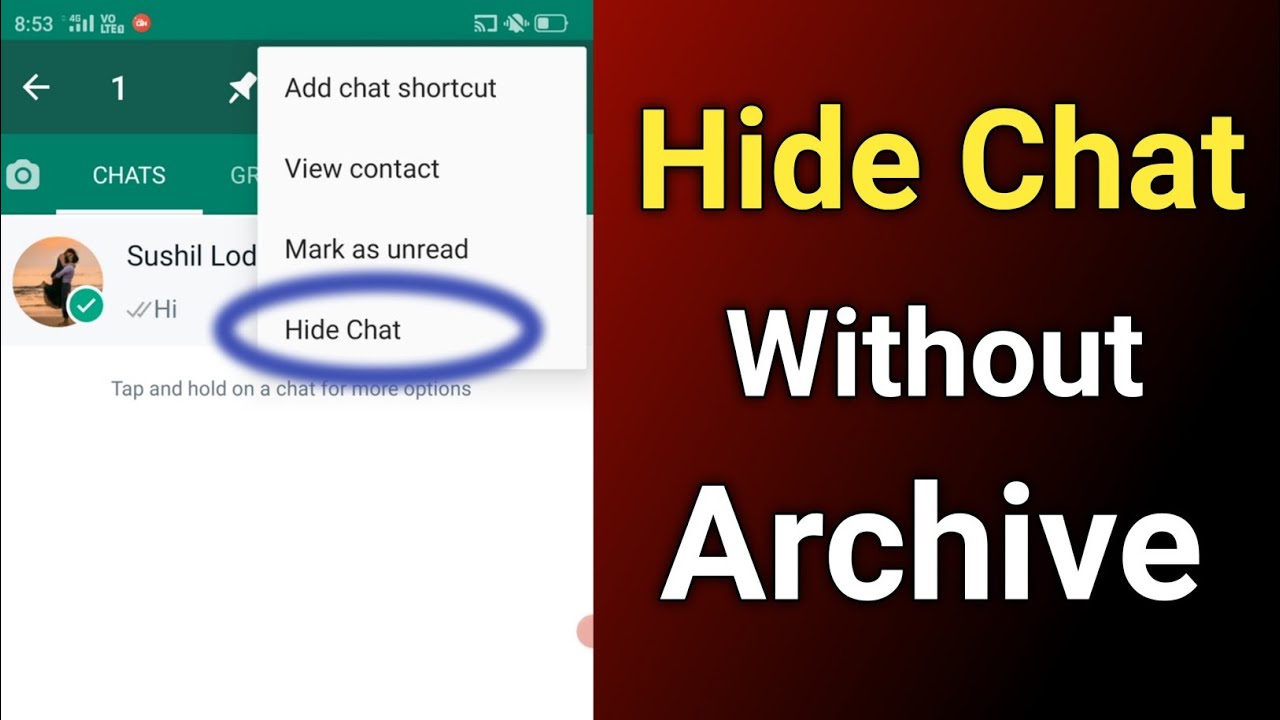 Summary Of More Than 19 Articles How To Hide Whatsapp Chat Without Summary Of More Than 19 Articles How To Hide Whatsapp Chat Without