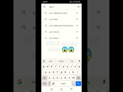 GTA 5 ON PLAY STORE | HOW TO DOWNLOAD GTA MANUAL | GTA 5 #shorts #gta5