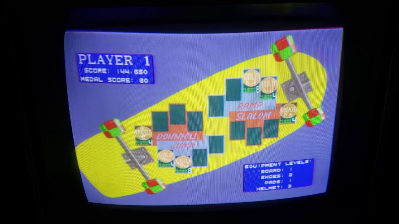 Atari 720 Arcade Playthrough 378,210 - YouTube