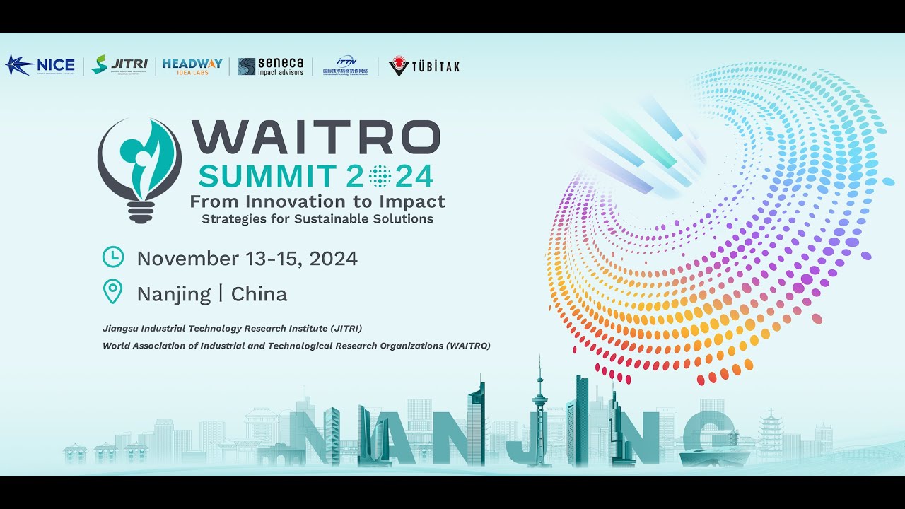 WAITROSummit2024 Dutch-JITRI-WAITRO Partnership Session, Part 1 - YouTube