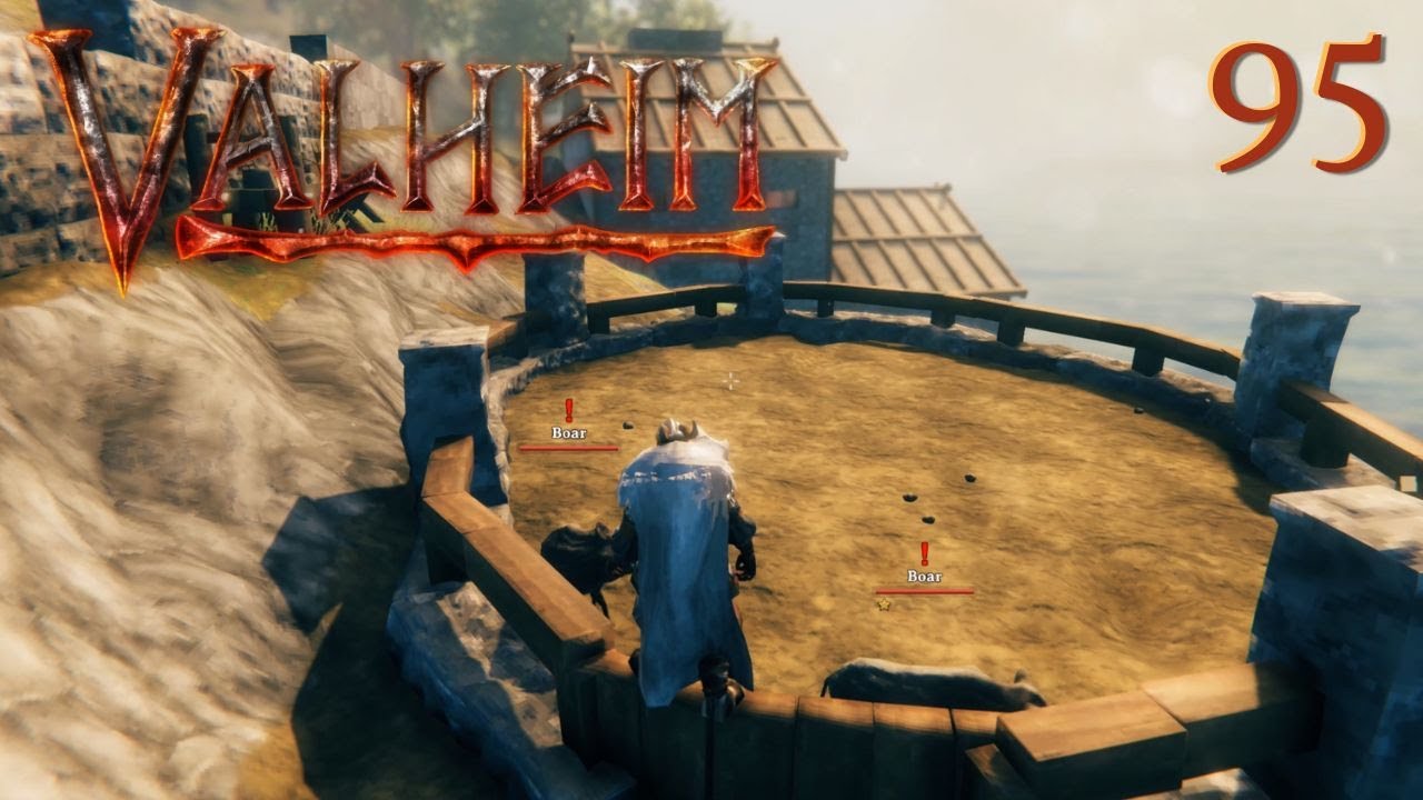Valheim - Part 95 - A Crude Pig Pen - YouTube