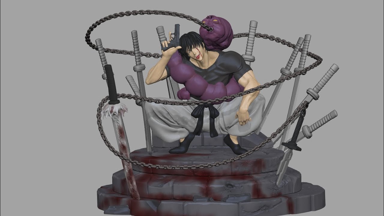 Toji CUSTOM MOVESET! - YouTube