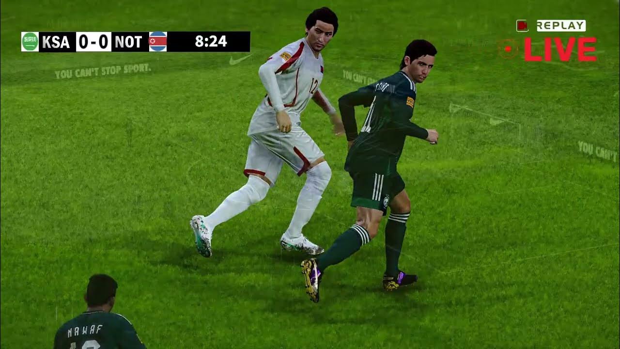 LIVE: Saudi Arabia U20 vs North Korea U20 | AFC Asian Cup U20 2025 | eFootball Pes21 Gameplay B ...