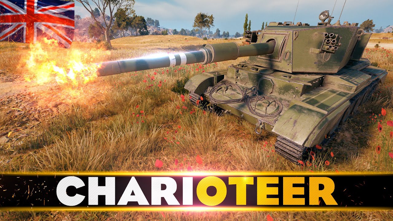 Fought to the end • Charioteer • 12 Kills • WoT Gameplay - YouTube
