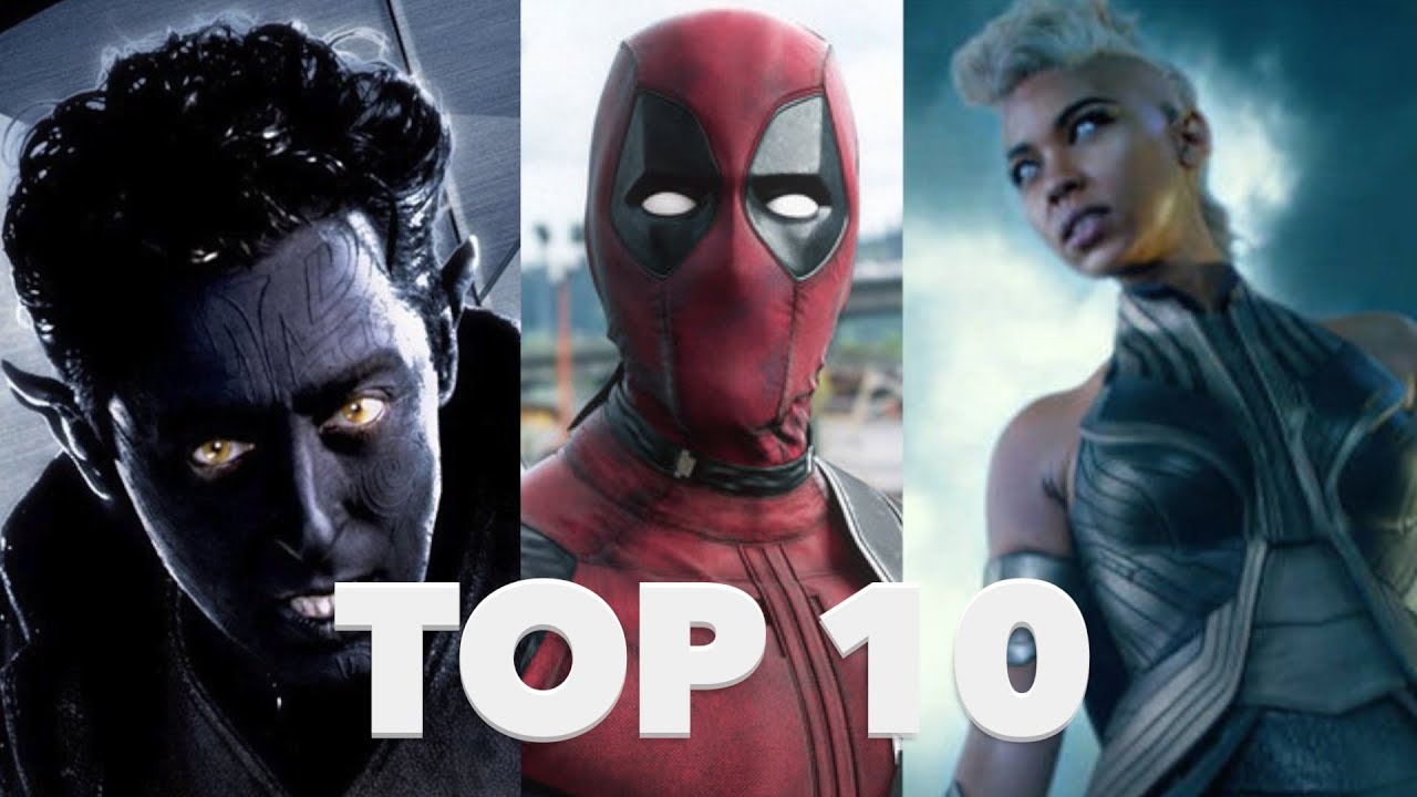 X Men Movie Characters Names With Pictures