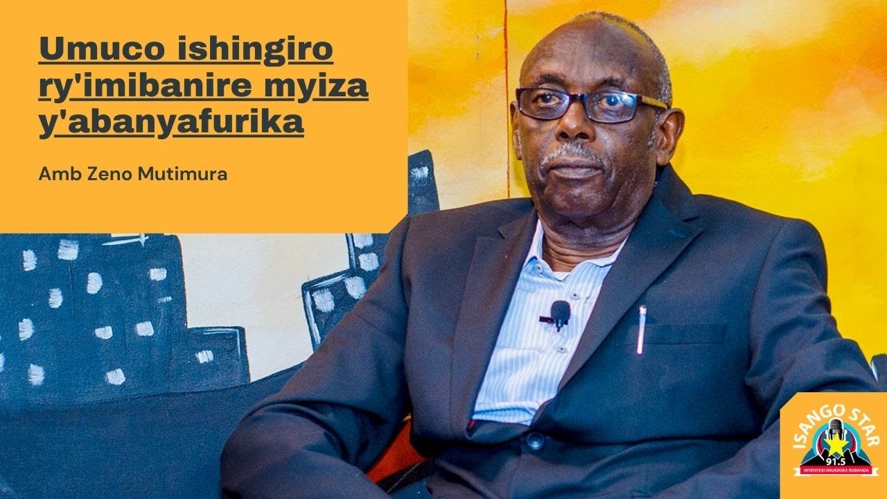 Uti tonze umuco wasaza ugashwanyuka | Amb Zeno Mutimura - YouTube
