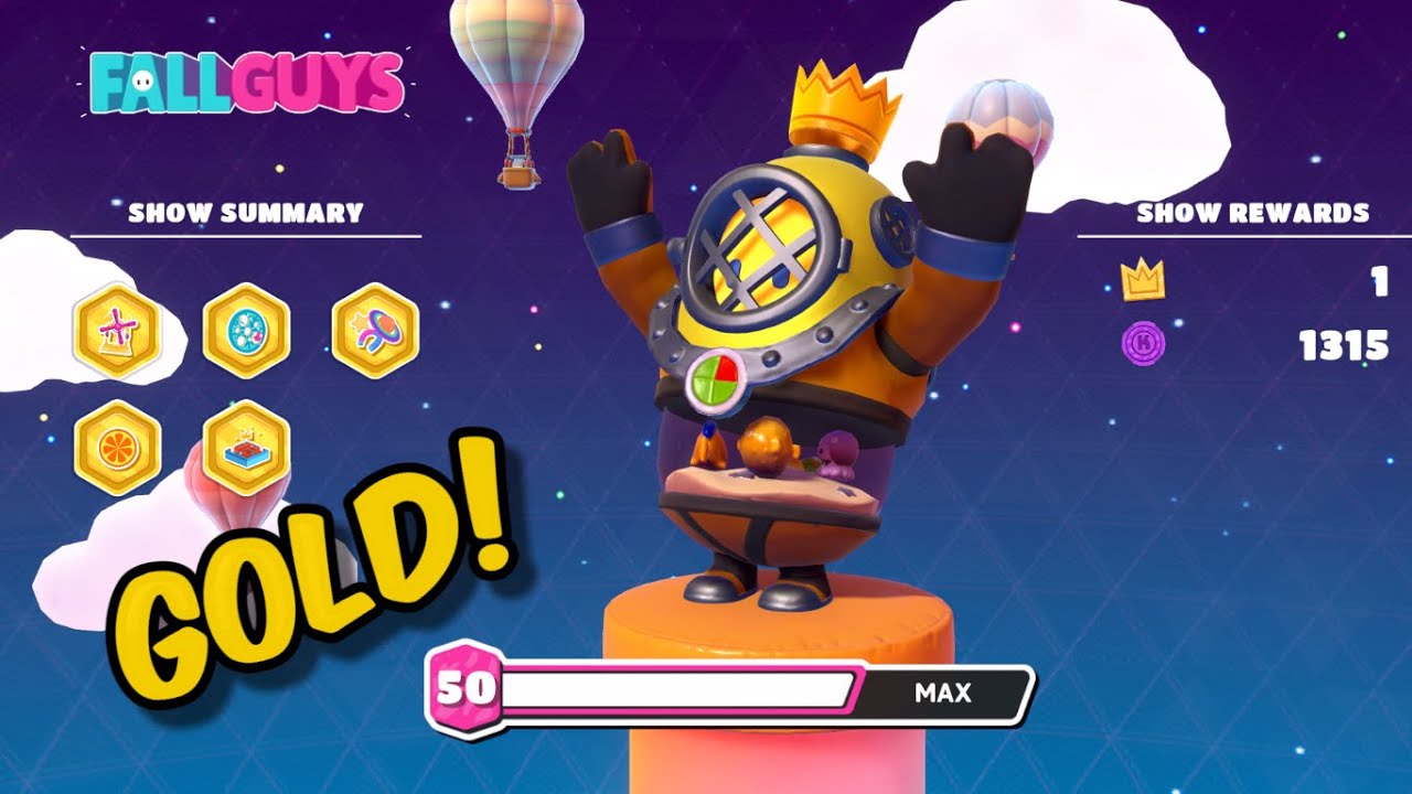 Fall Guys Golden Win: Fishtank - YouTube