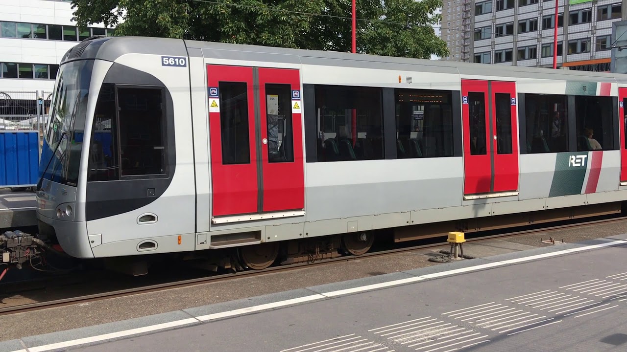 Metro / sneltram Rotterdam Alexander vol. 1 - YouTube