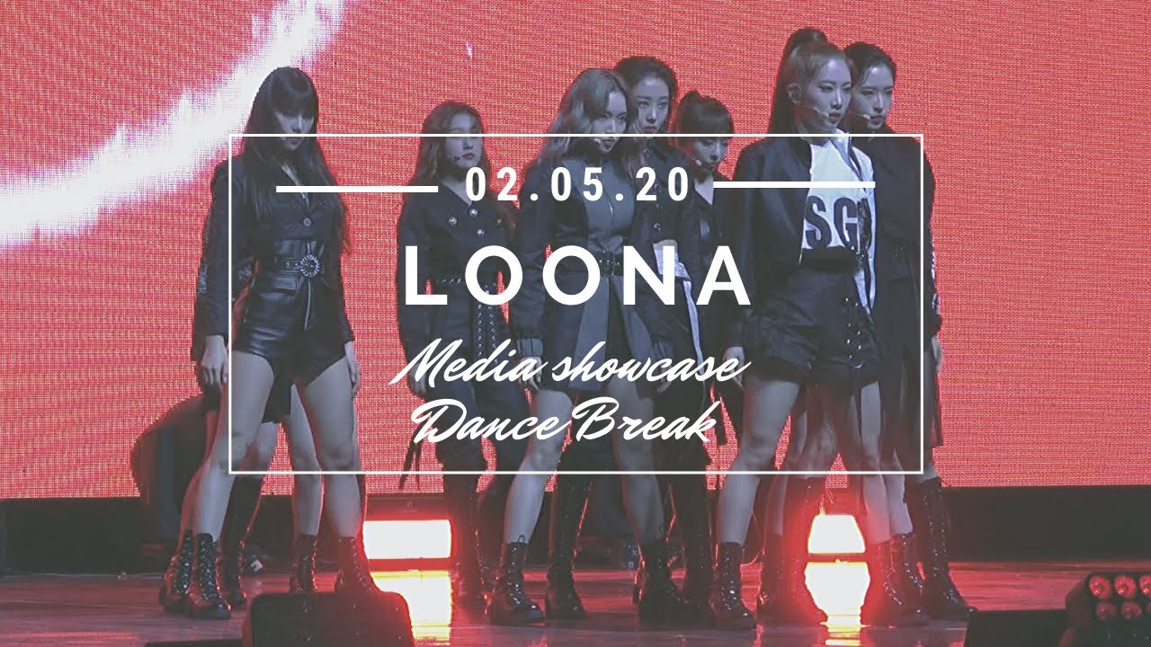 [200205] LOONA Mini Album 「#」 Media Showcase Dance Break - YouTube