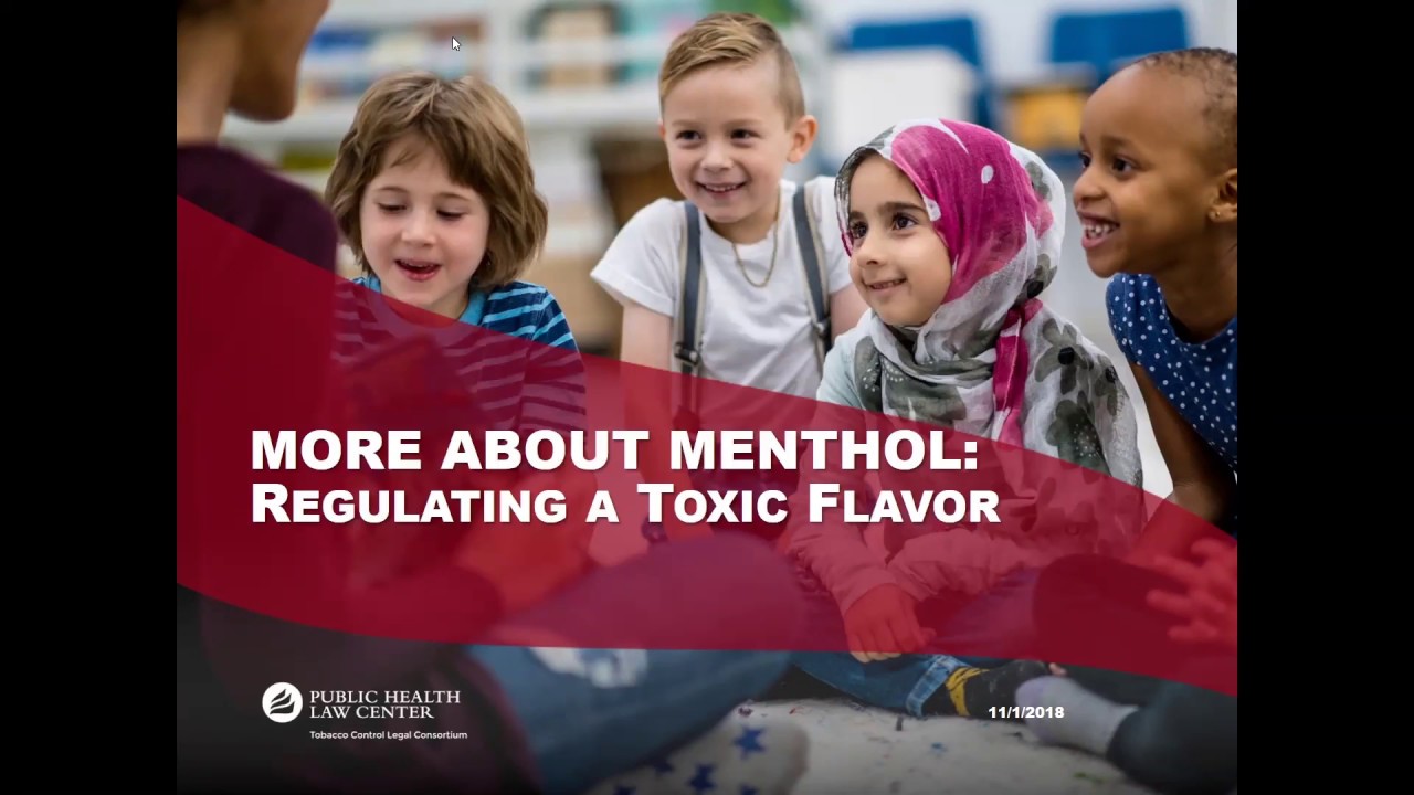 More About Menthol: Regulating a Toxic Flavor - YouTube