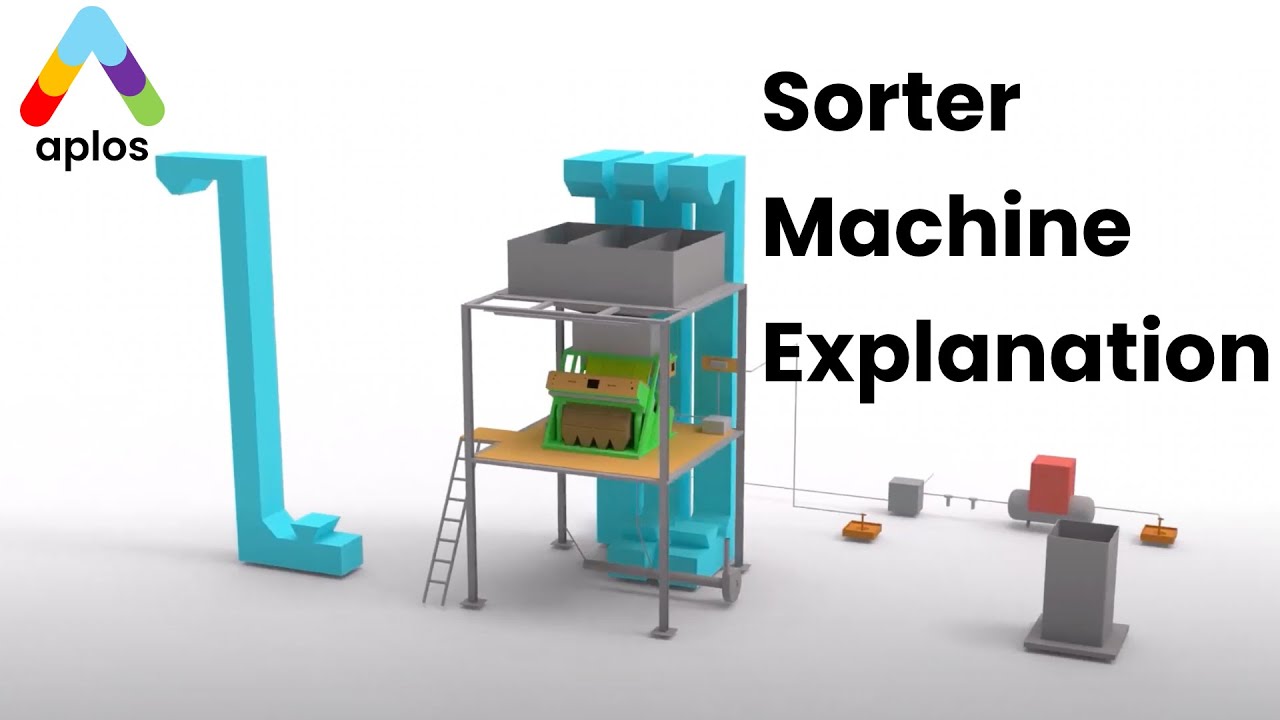 Grains sorter Machine - Demo - YouTube