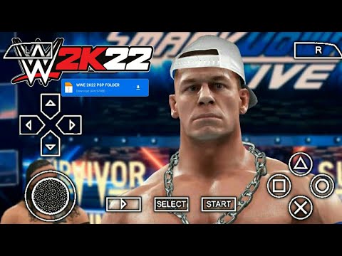 Wwe 2k22 ppsspp download for Android device | Latest WWE 2k22 PSP ...