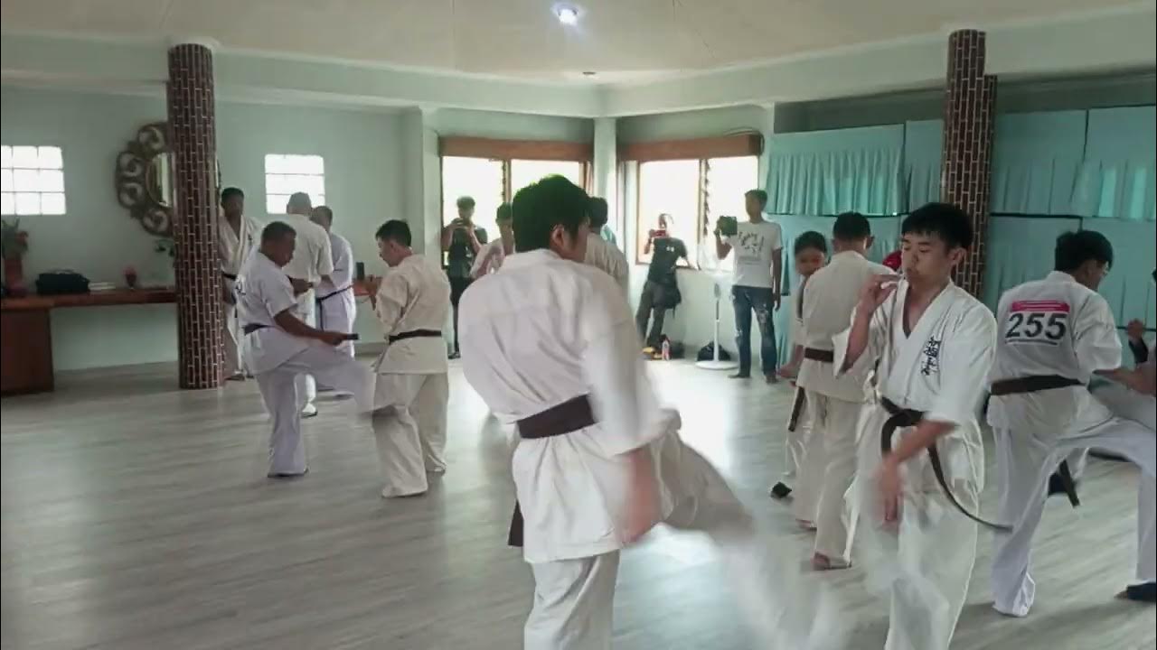 kumite DAN TEST BLACK BELT INTERNASIONAL SHINKYOKUSHIN KARATE INDONESIA ...