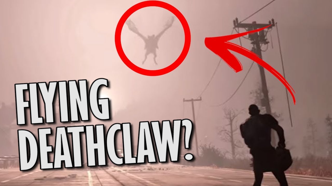Fallout 76: Flying Deathclaw? Monster Theories! (Creature of Grafton ...