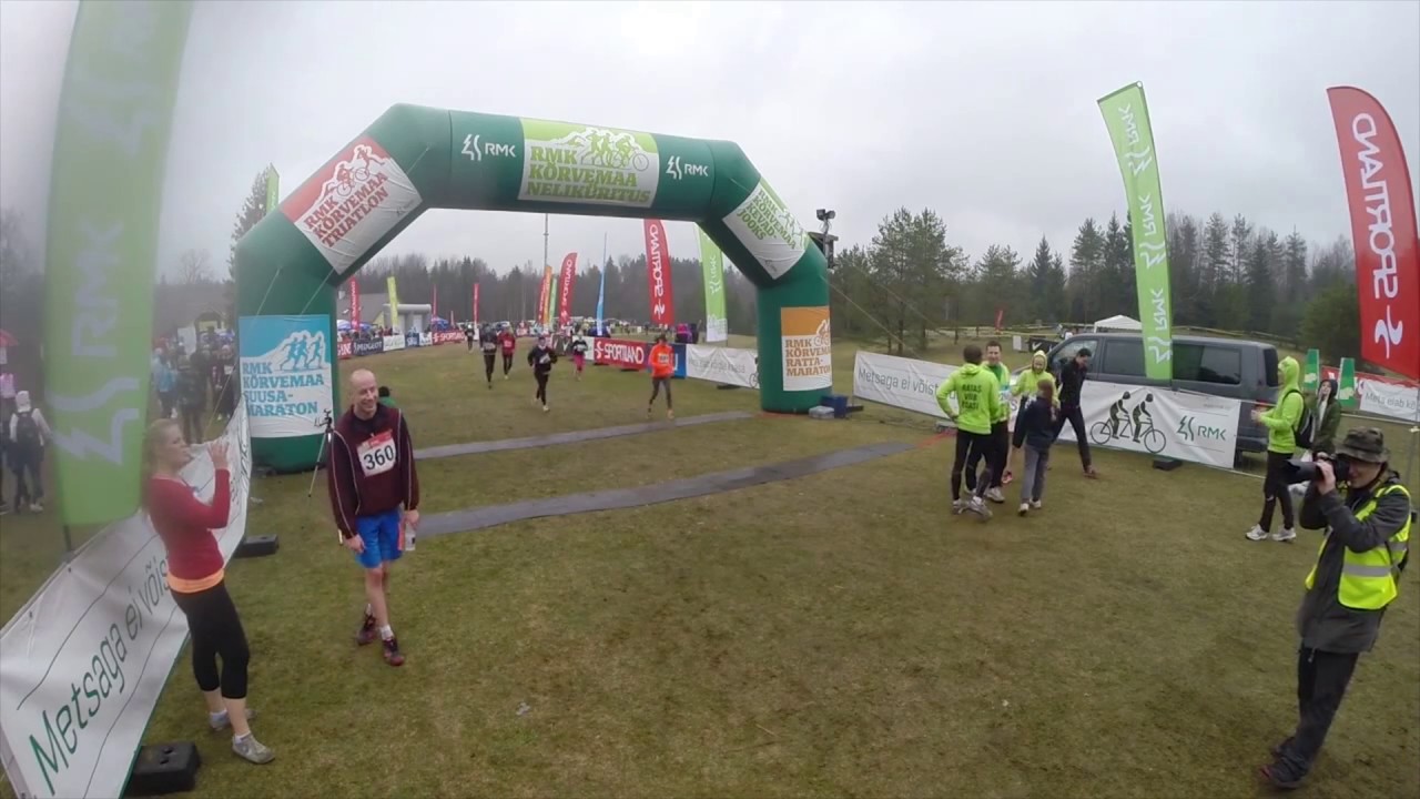 MARI ANN SAAR 0889 I RMK Kõrvemaa Kevadjooks 2015 - YouTube