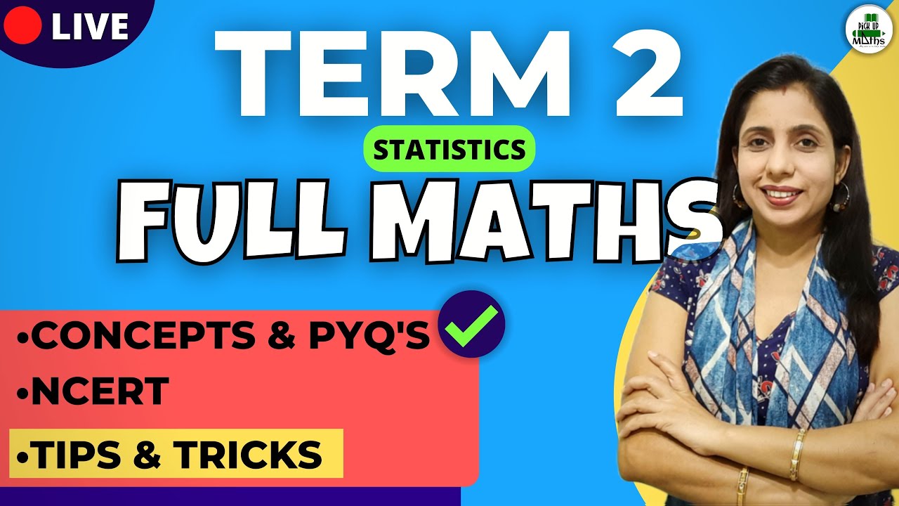 FULL MATHS REVISION | Statistics Class 10 TERM 2 | All concepts + NCERT ...
