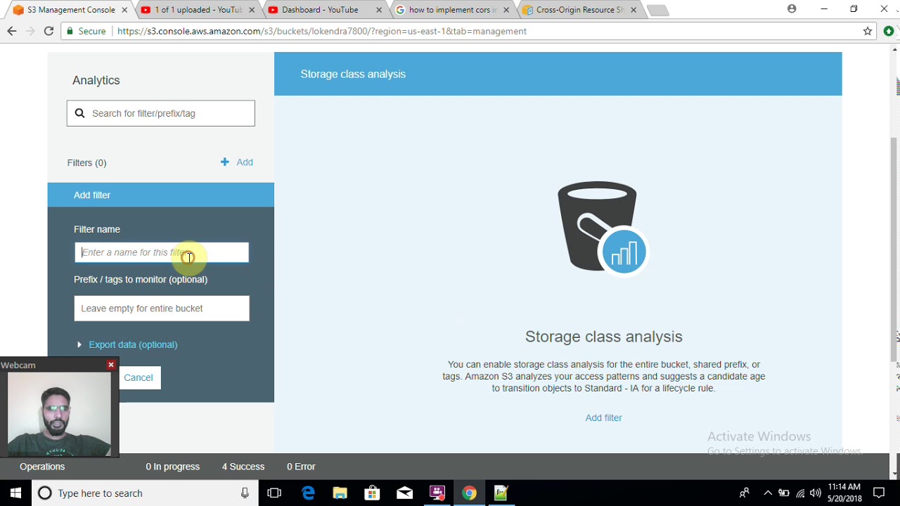 Aws S3 Tutorial For Cross Region Replication From Servergyan Part 4 Youtube
