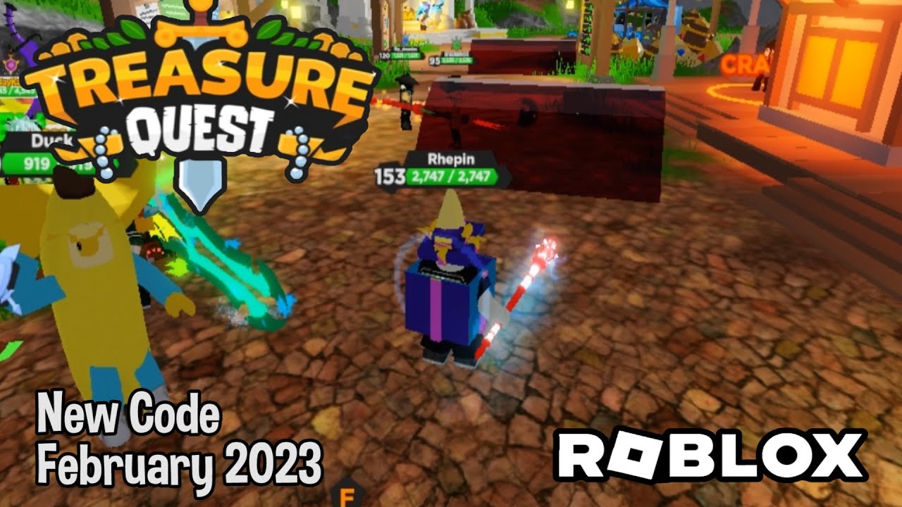 Roblox Treasure Quest New Code February 2023 - YouTube