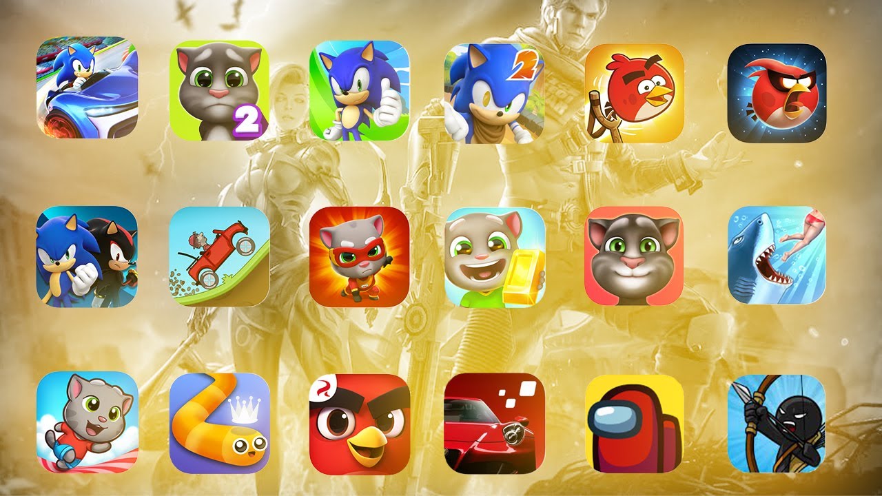 Granny, Stick War, Eyes: The Horror Game, Red Ball 4, Hungry Shark ...