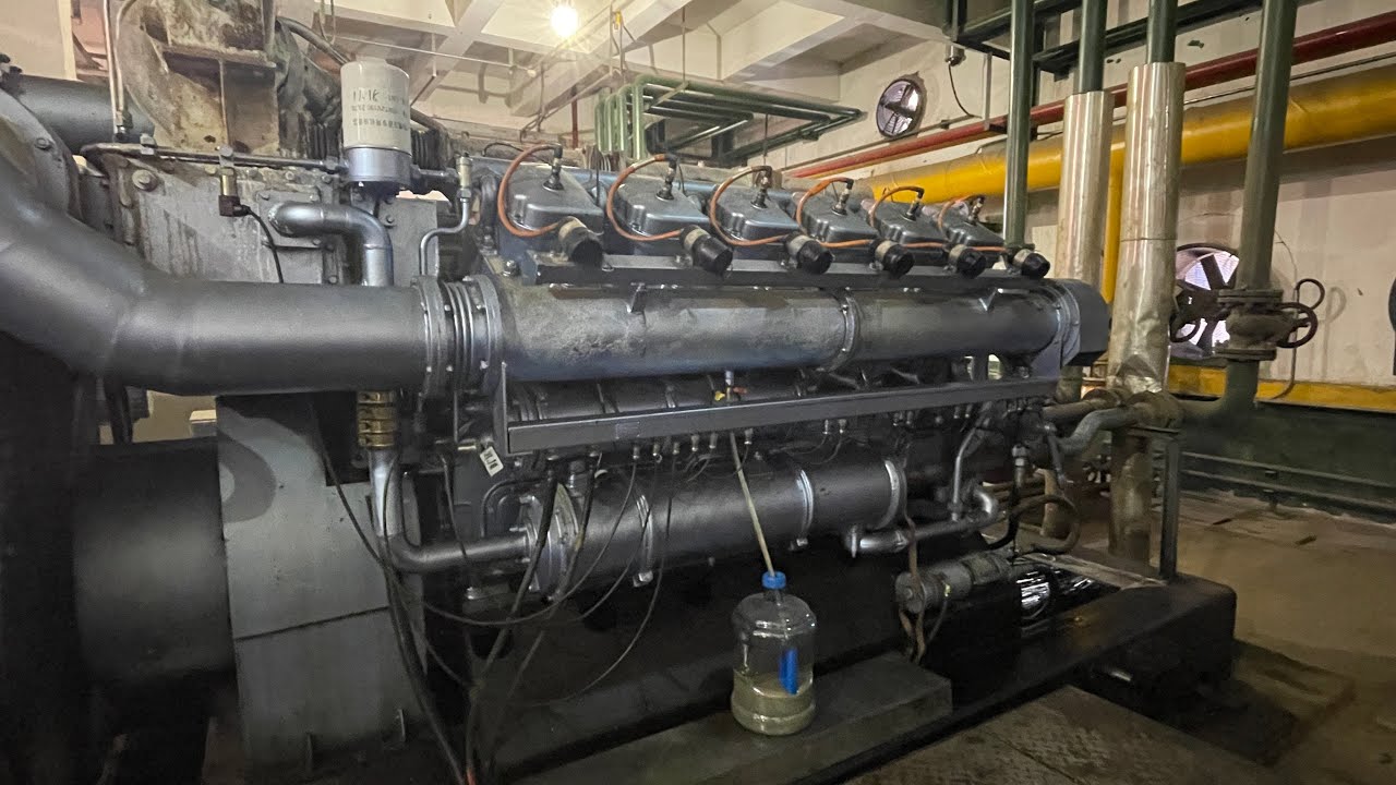 Shengdong's 12V190 series gas generator sets are used in Chinese coal ...