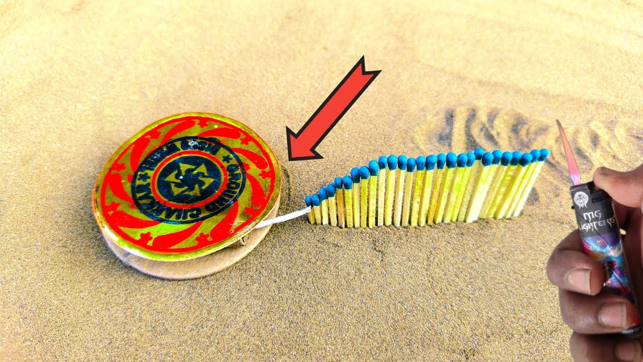 Wheels disco chakkar vs matchstick Chain Reaction Domino amazing ...