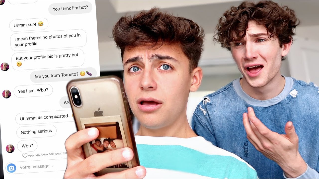 CATFISHING MY BOYFRIEND TO SEE IF HE CHEATS (Gay Couple Edition) - YouTube