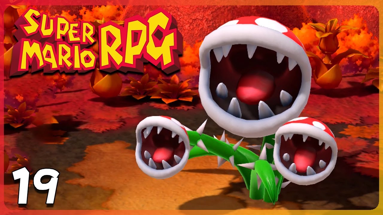 Mean Red Piranha From Bean Valley Space | Let's Play Super Mario RPG ...