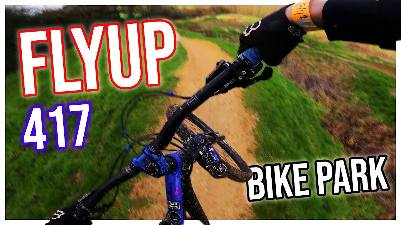 Wet And Gnarly Uplift Day At Flyup 417 Bike Park - YouTube