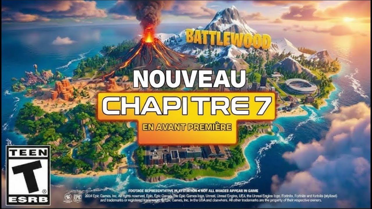 EVENEMENT ET DEBUT DU CHAPITRE 7 DE FORTNITE BATTLE ROYALE ! #fortnite ...
