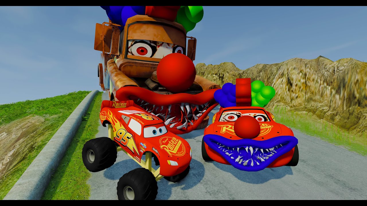 Big & Small: Lightning Mcqueen vs Fat Lightning Mcqueen vs Iron Man ...