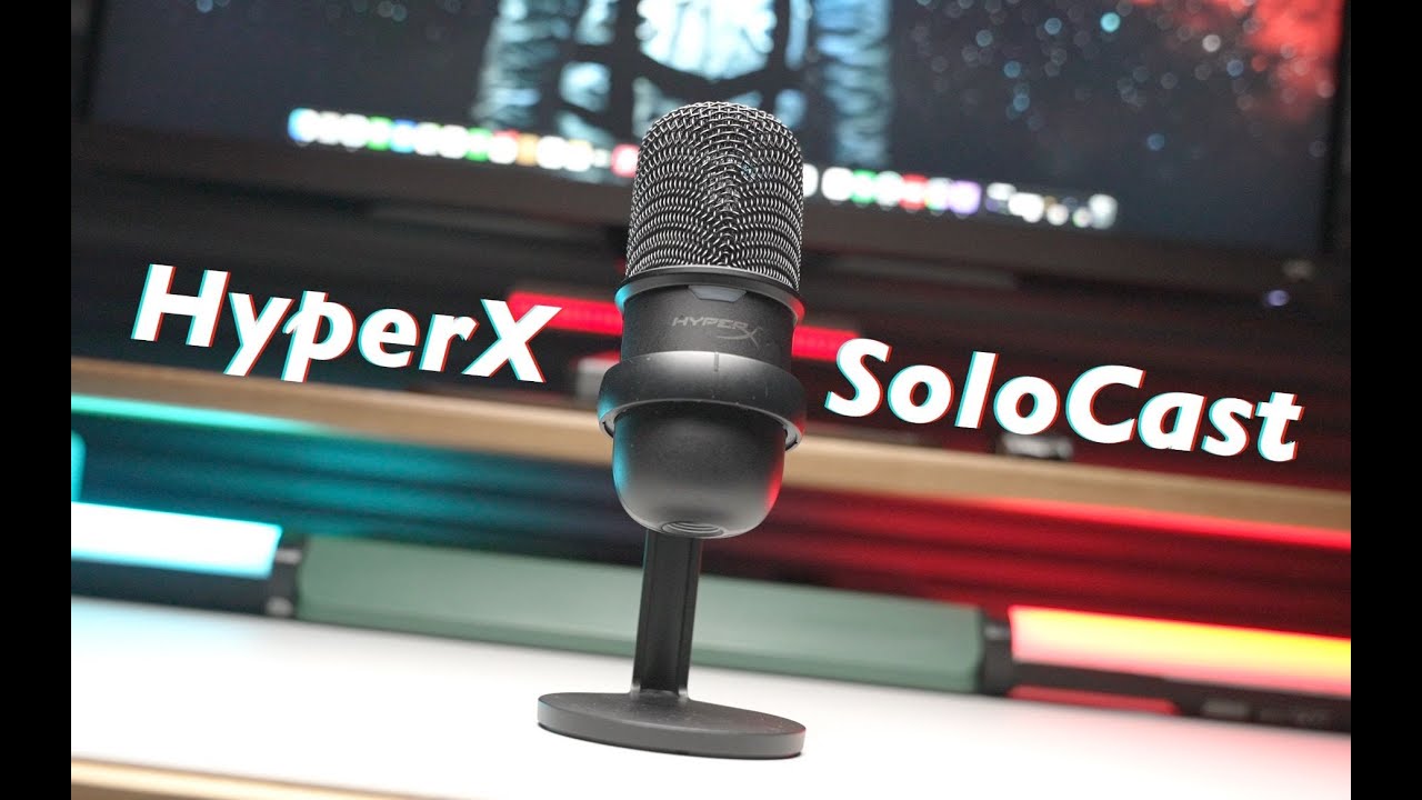 【数码】不到300元的高性价比USB麦克风，HyperX SoloCast声脉开箱上手体验！ - YouTube