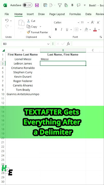 2 Excel Functions That Make Data Parsing a Breeze #shorts - YouTube