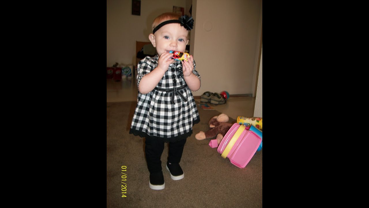 Baby Girl OOTD ( Outfit of the Day) Baby in Black! - YouTube