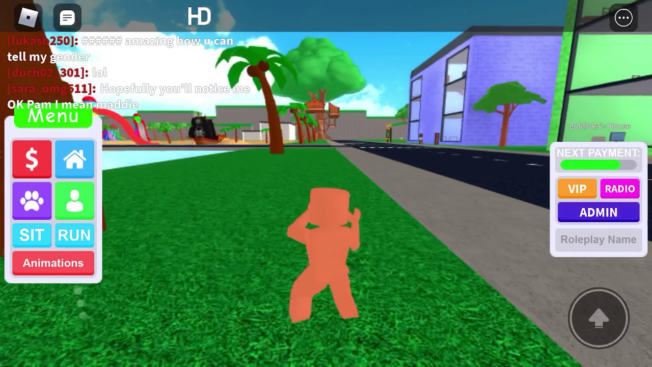 Playing roblox with my sister - YouTube