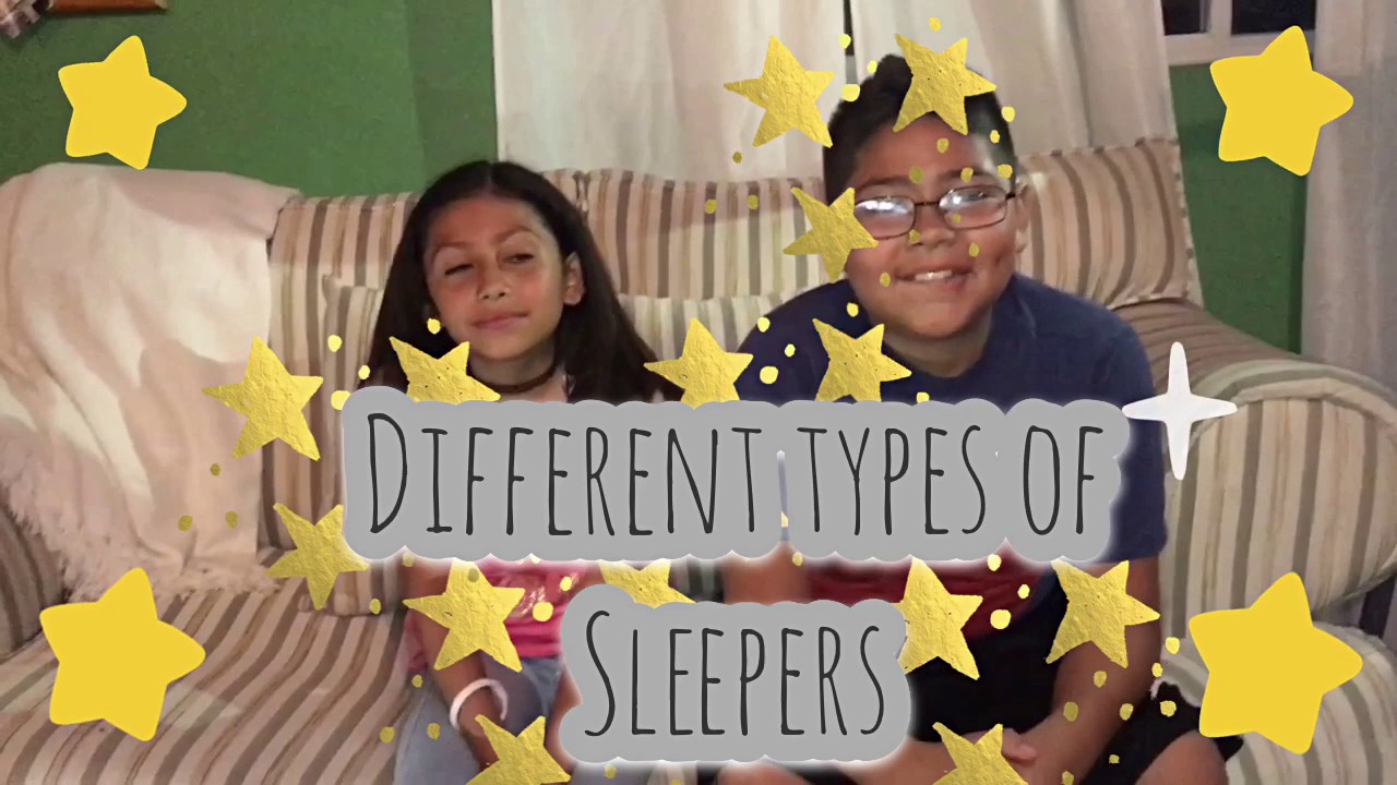 Different types of sleepers - YouTube