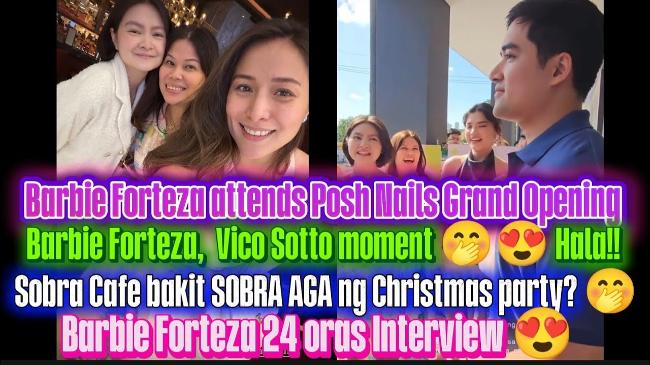 Barbie Forteza, Mayor Vico Sotto moment 🤭😍 Hala! Kilig ako! 😍🎈Barbie ...