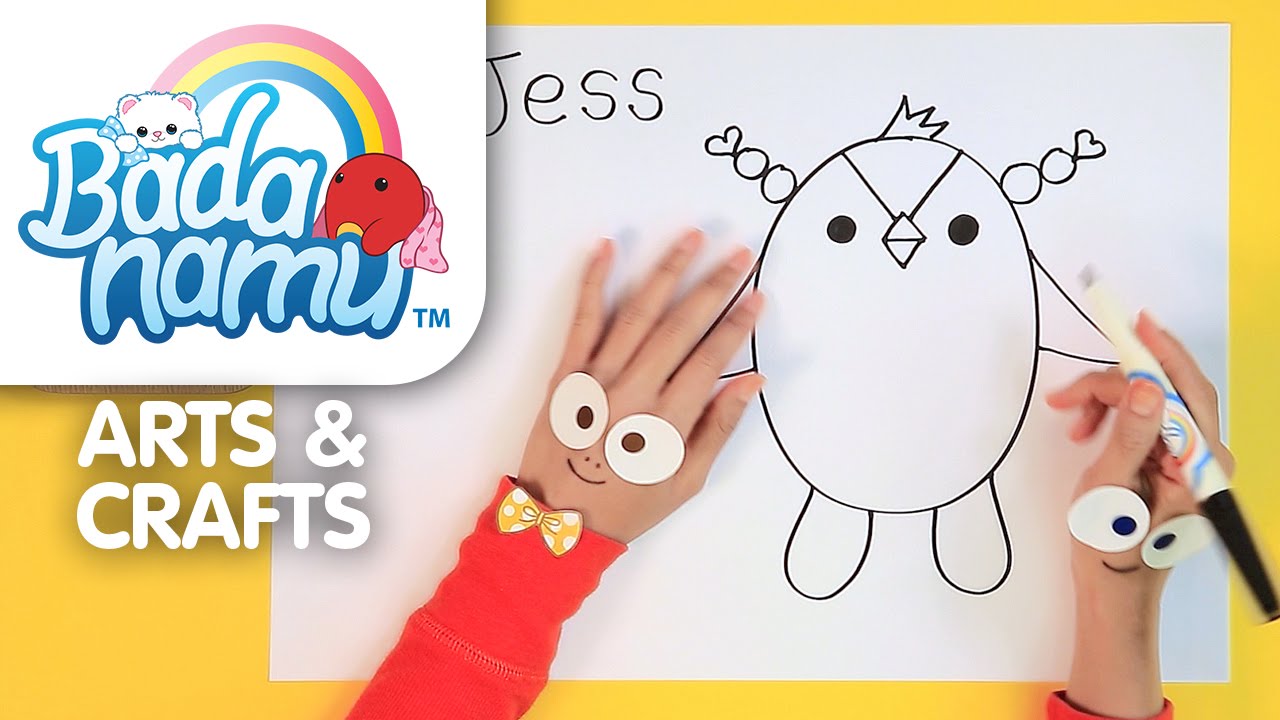 Badanamu Arts & Crafts EP3: Let's Draw Jess l Nursery Rhymes & Kids ...