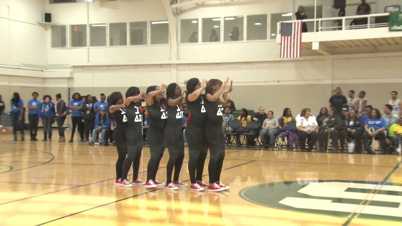2014 MSU NPHC Stroll Off - Delta Sigma Theta Fast Round - YouTube