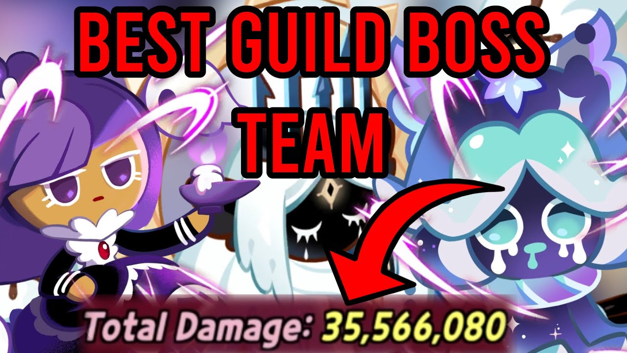 BEST GUILD BOSS TEAM for avatar | Cookie Run Kingdom - YouTube