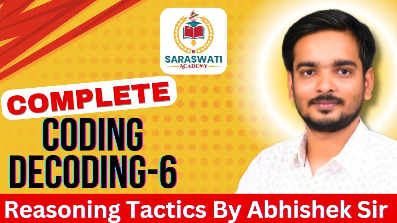 Coding Decoding Class 6 By Abhishek Sir Youtube 2423