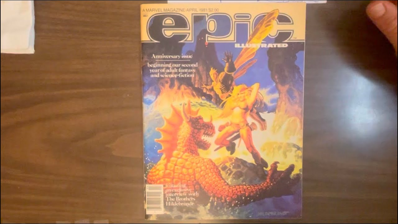 Epic Illustrated #5: big finale to Almuric, Roy Thomas and Tim Conrad’s ...