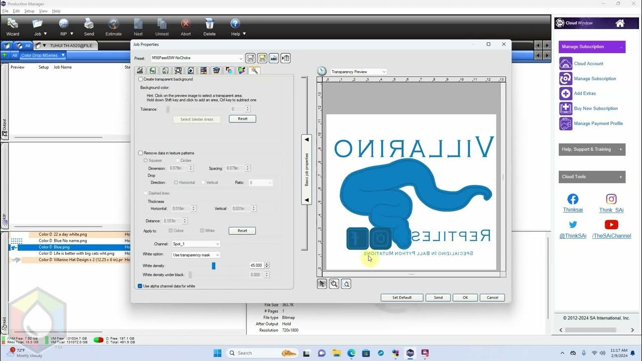 Nesting multiple designs using Flexi for DTF - YouTube