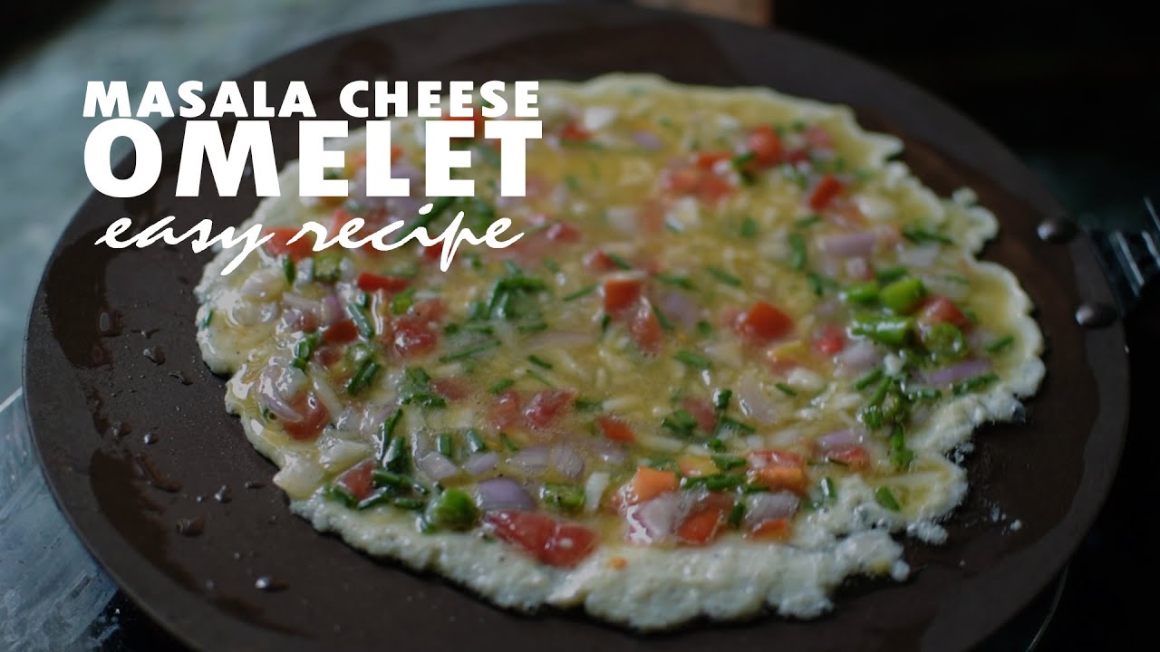 Masala Cheese Omelet | Nepali Food Recipe - YouTube