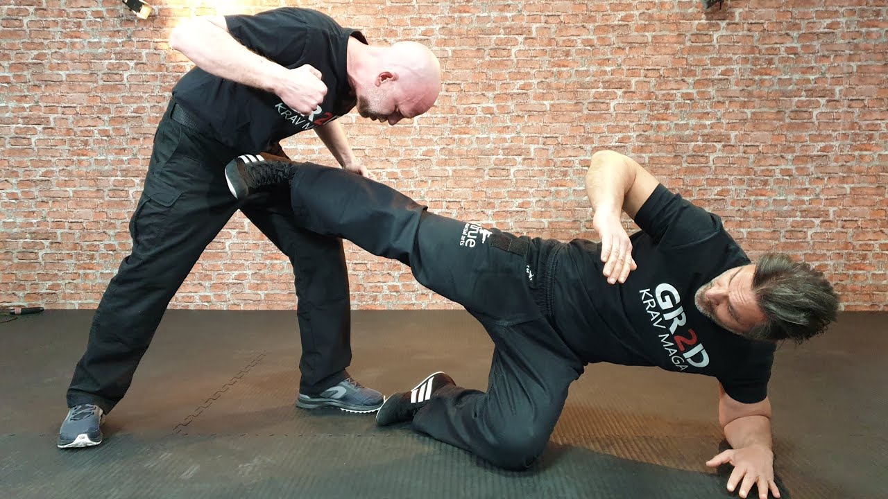 Krav Maga Grounddefense Home Training - YouTube