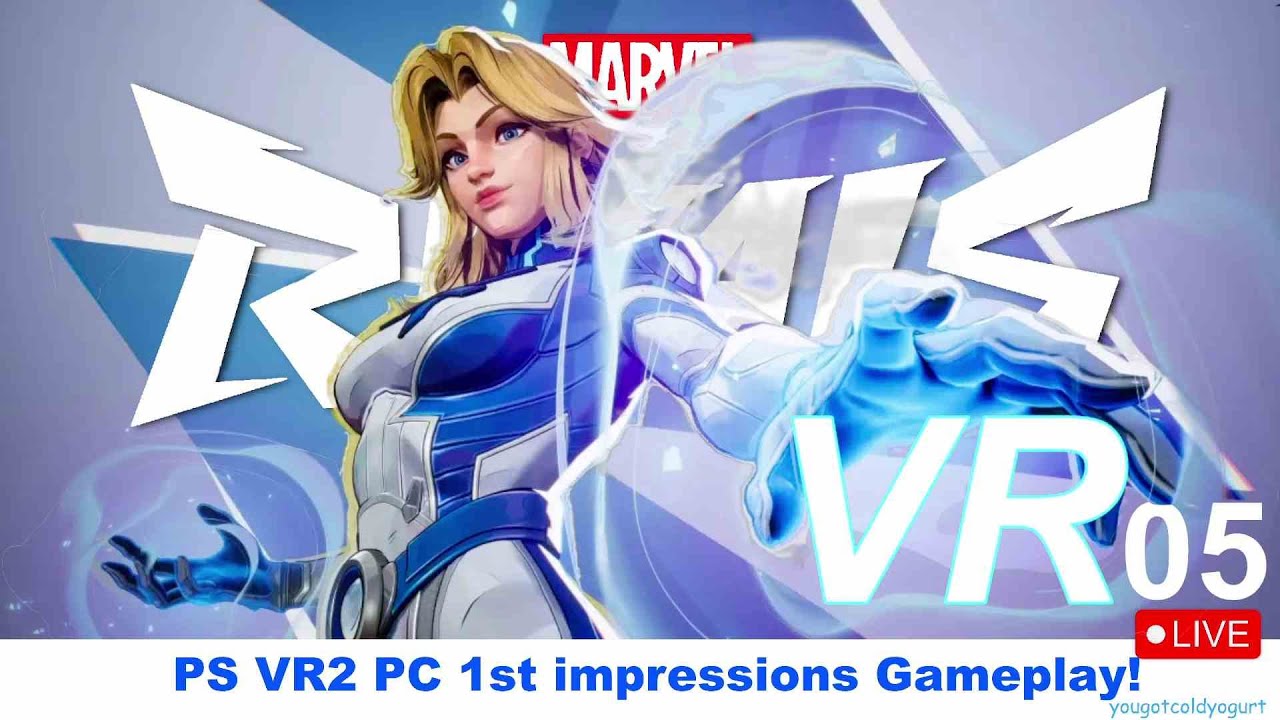MARVEL RIVALS VR #5 Season 1 [Sue Storm / Malice in VR] PS VR2 PC RTX ...